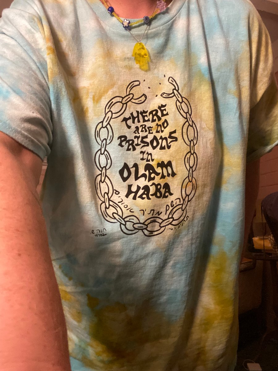 Olam Haba Shirt Medium | Jewish Zine Archive