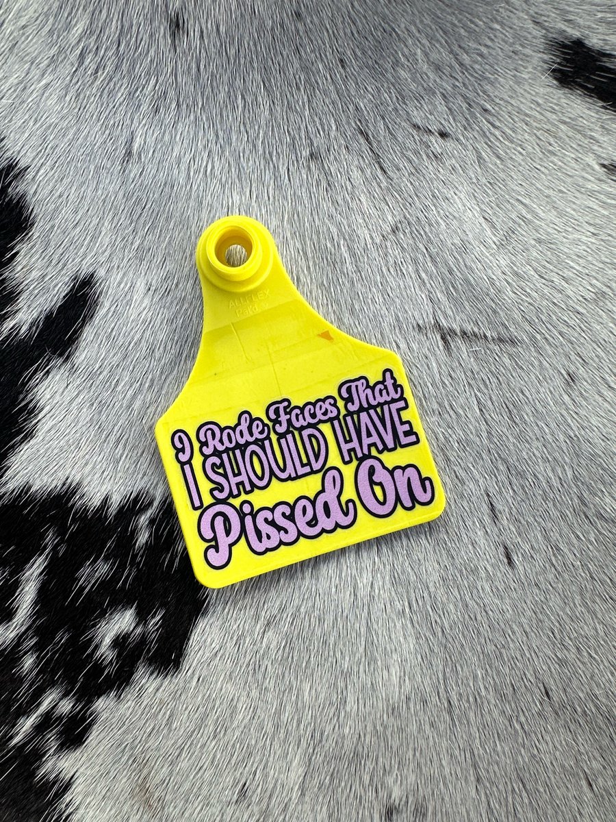 Rode Faces | Home Of The Custom Cattle Tag