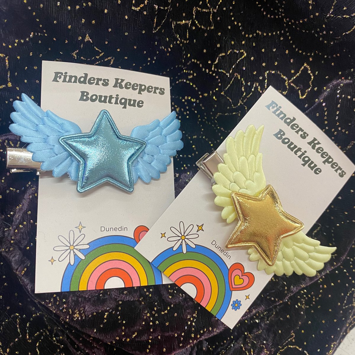 Handmade star clips | Finderskeepersboutique