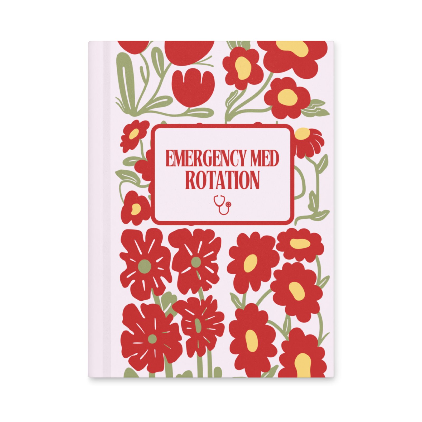 EMERGENCY MEDICINE NOTEBOOK - FLORAL | Confidently PA-C