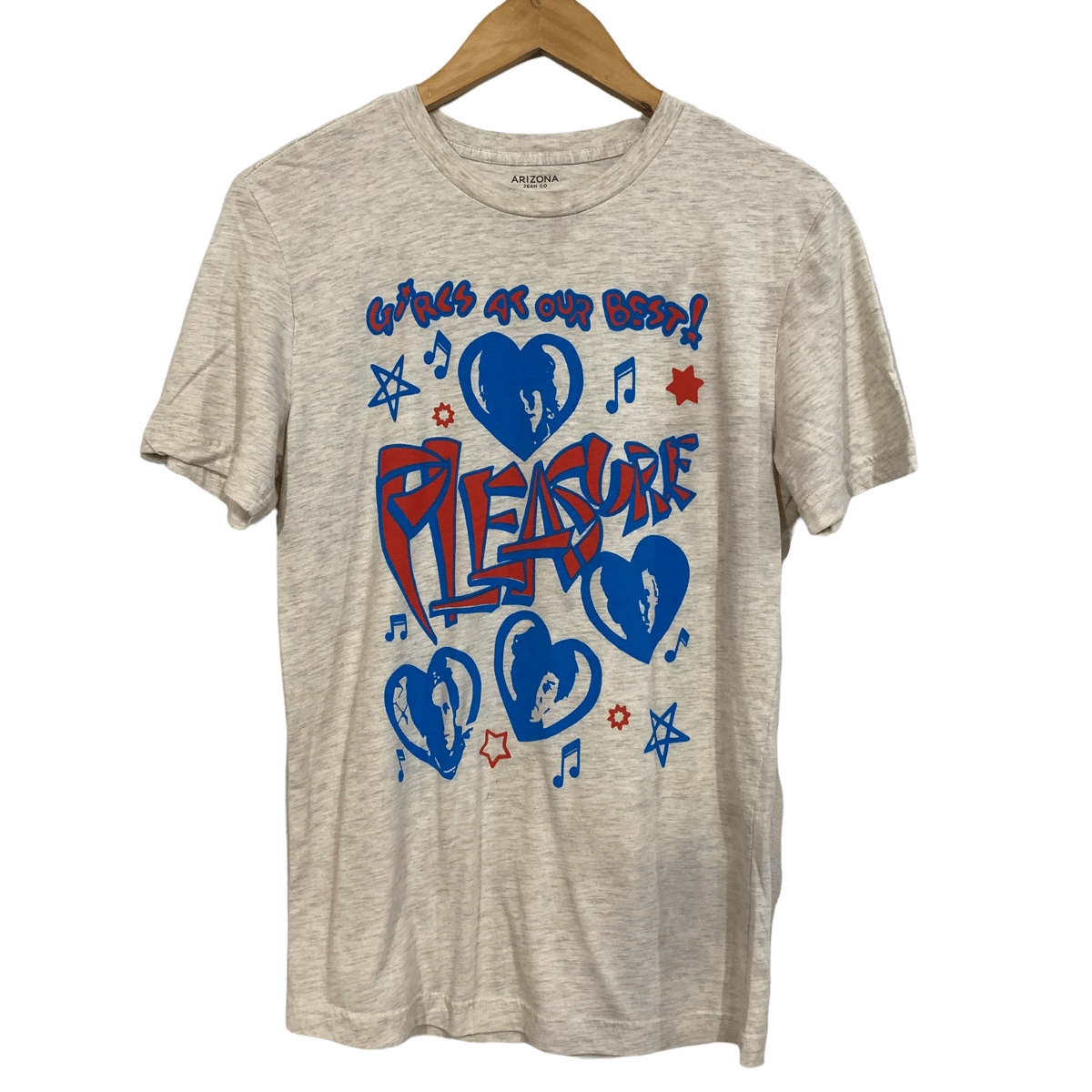 #307 - GAOB Tee - Small | Small Orange Diamond