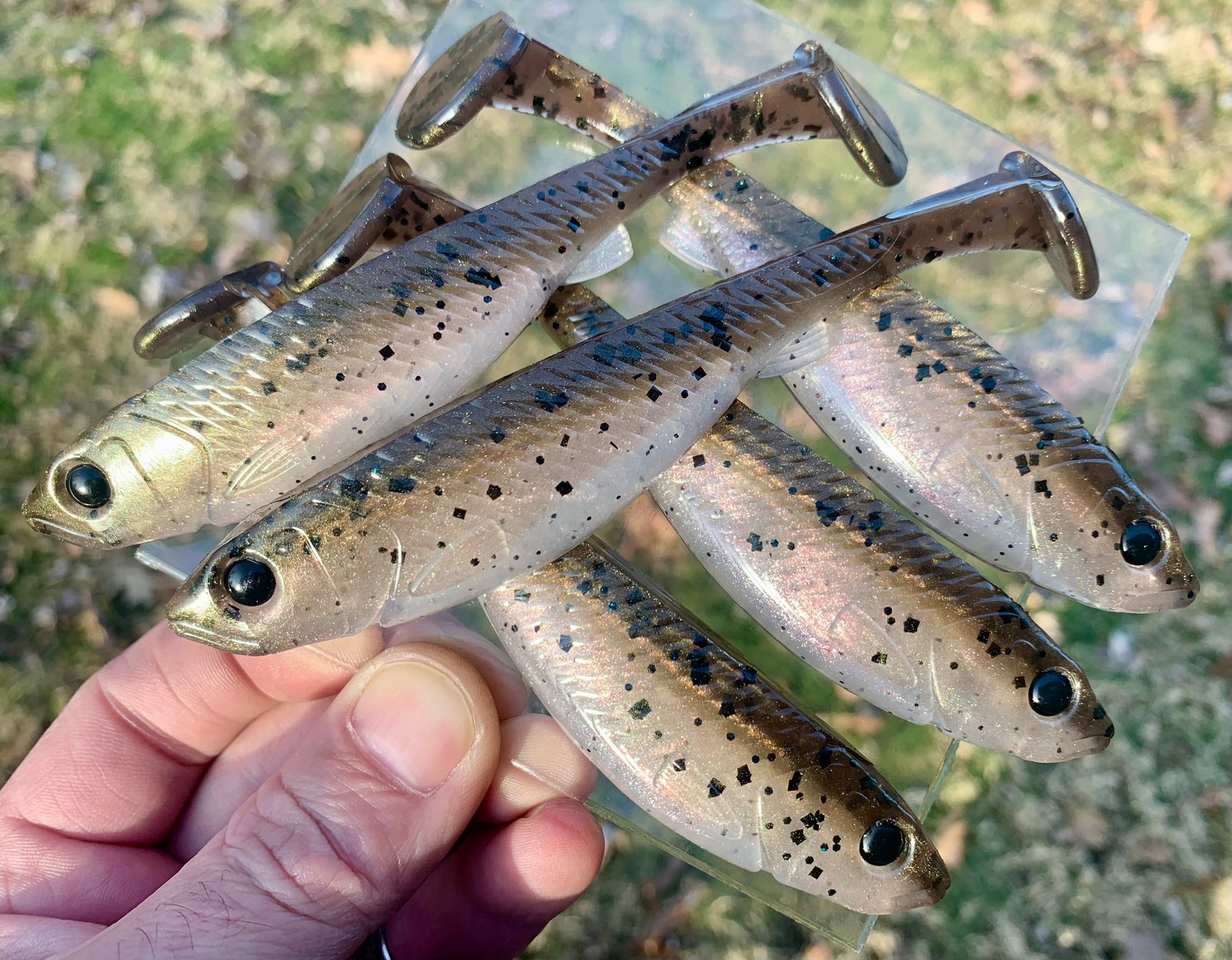 5" G5 Hand Poured Swimbaits - GOBY | 513 LureWorks