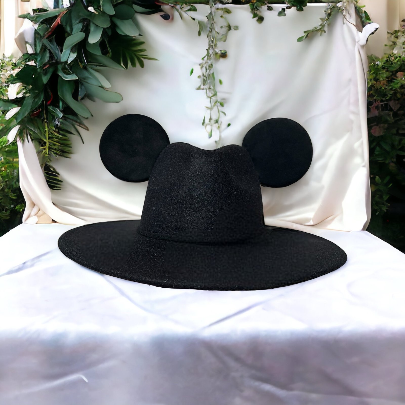Black on Black Fedora | Crafts Created By Cee