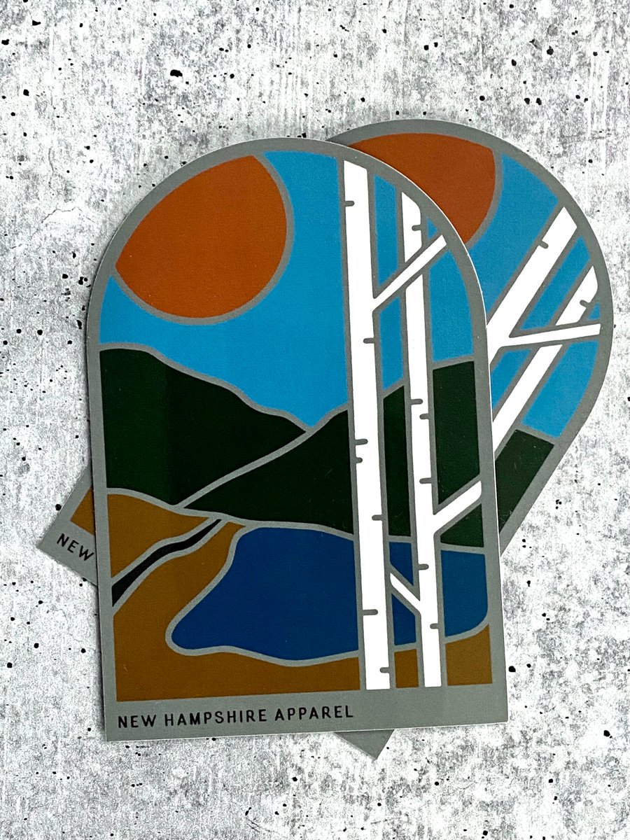 Artist Bluff sticker pack | New Hampshire Apparel