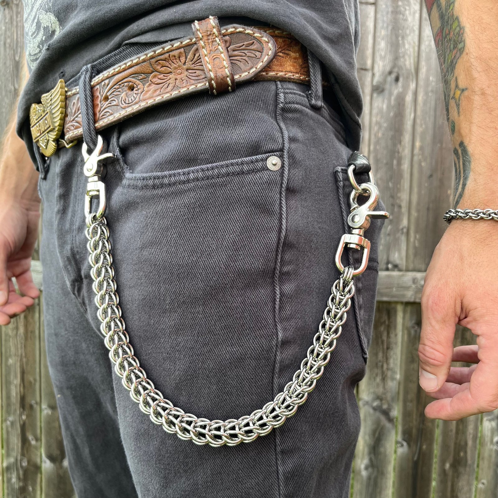 14g Stainless Persian Wallet Chain | Ripper Chain Company