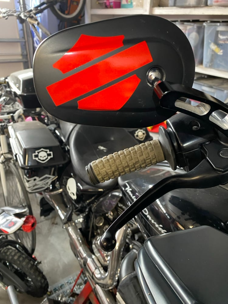 Hd inverted Shield reflective decals | WrightKustoms