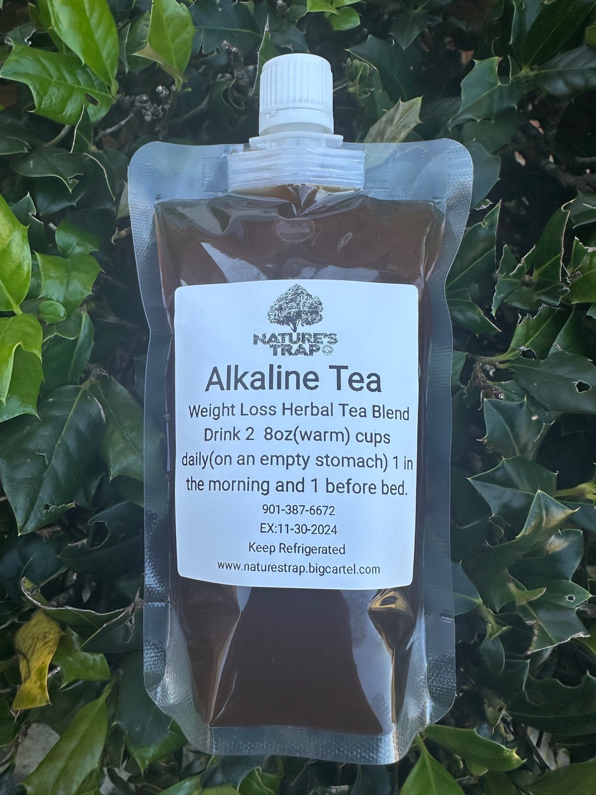 Alkaline Tea Weight Loss Herbal Tea Blend 6-Pack | Natures Trap