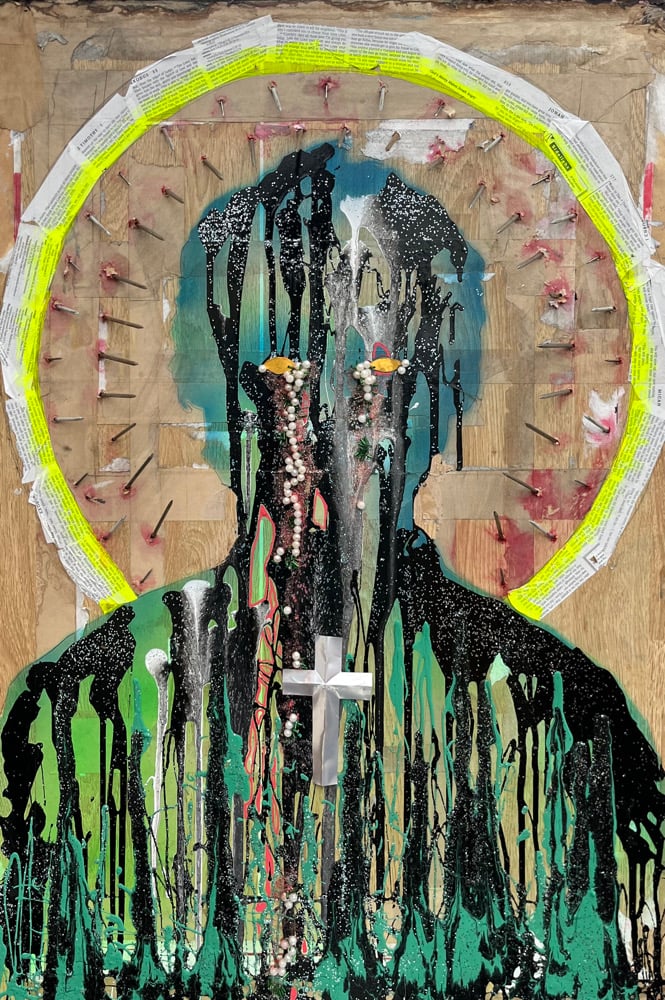 Nail Halo (Original) | David Tipping Art