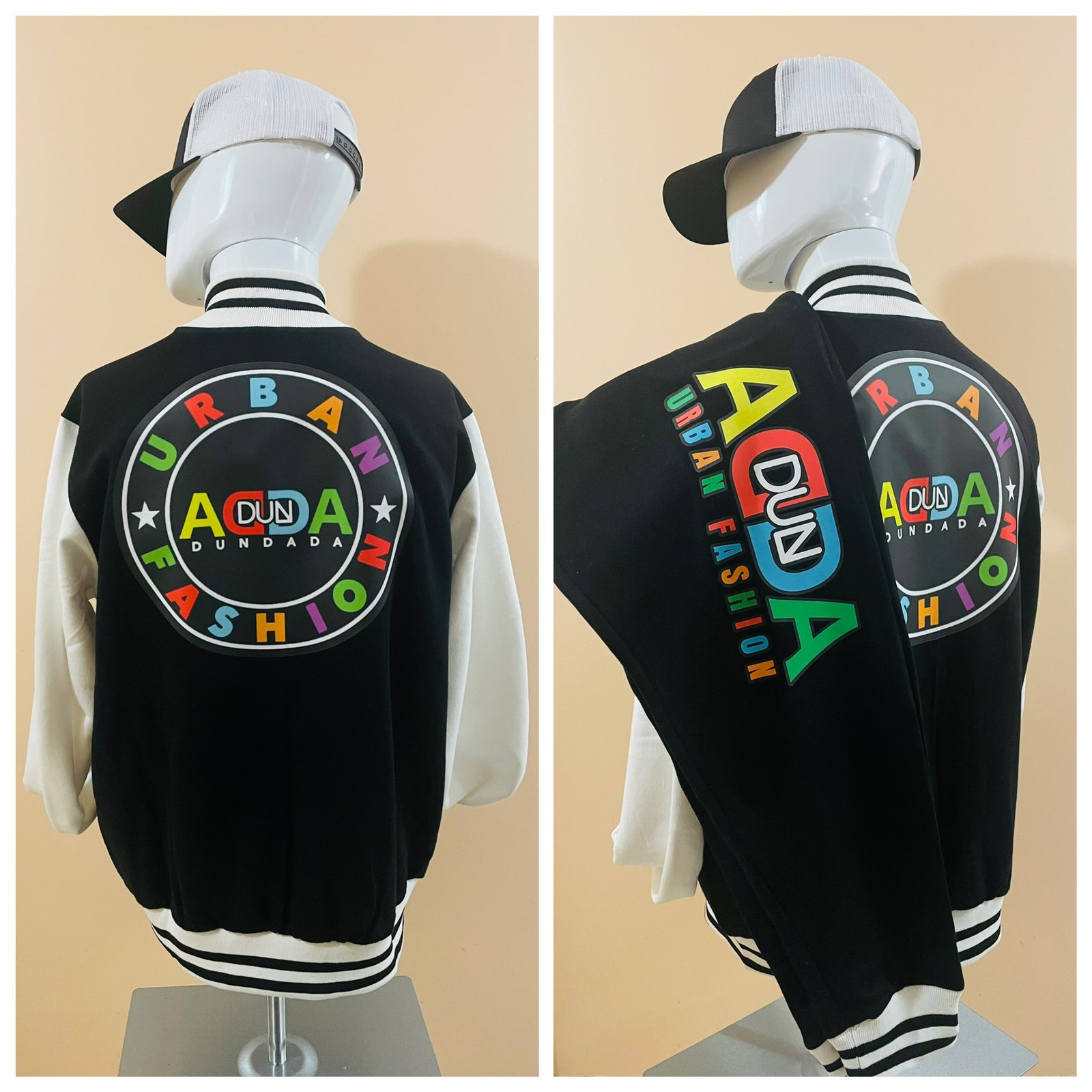 Lightweight Varsity Jacket with Jogger Pants | DUNDADA™ Clothing