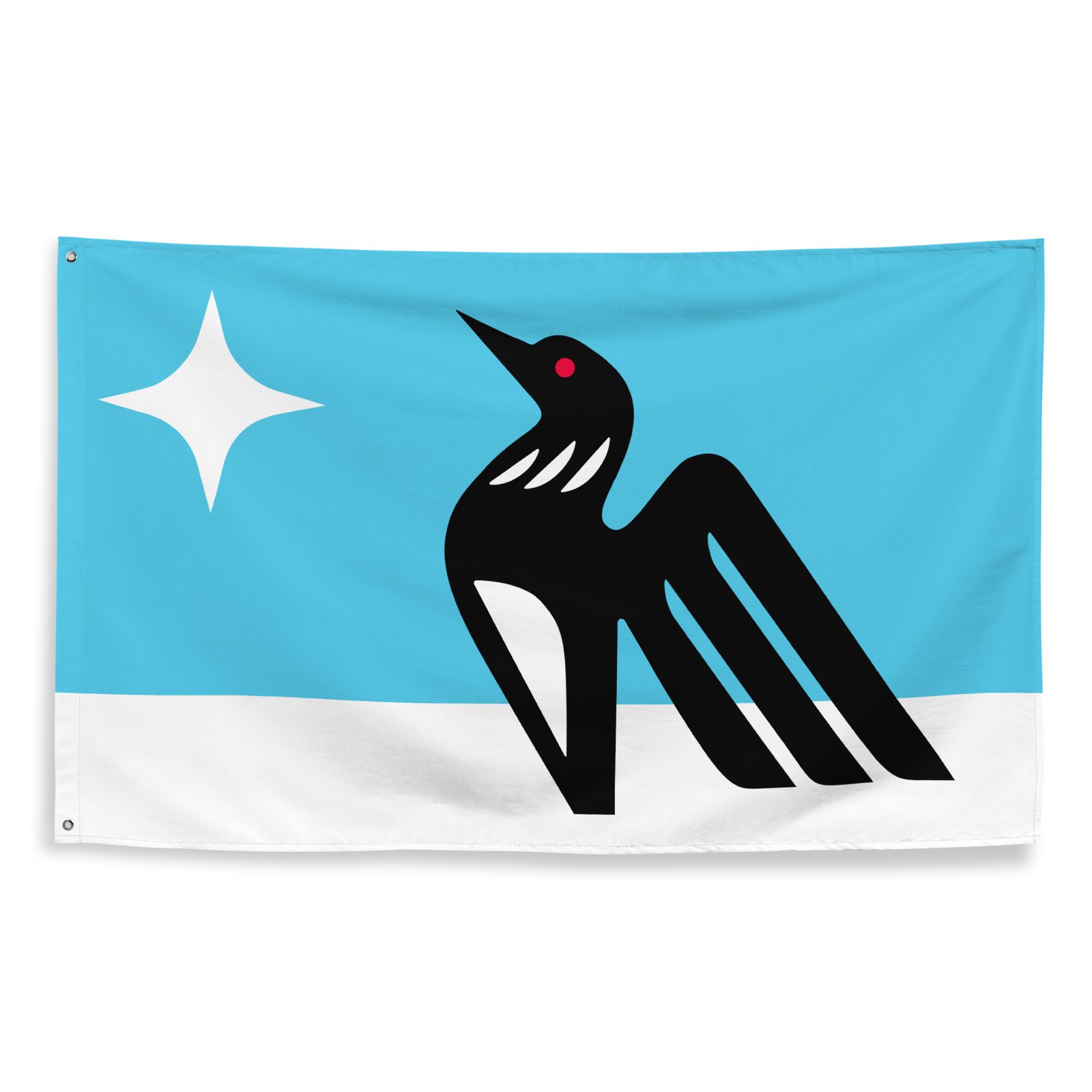 Minnesota Loon Flag (Simple) | Minnesota Mercantile