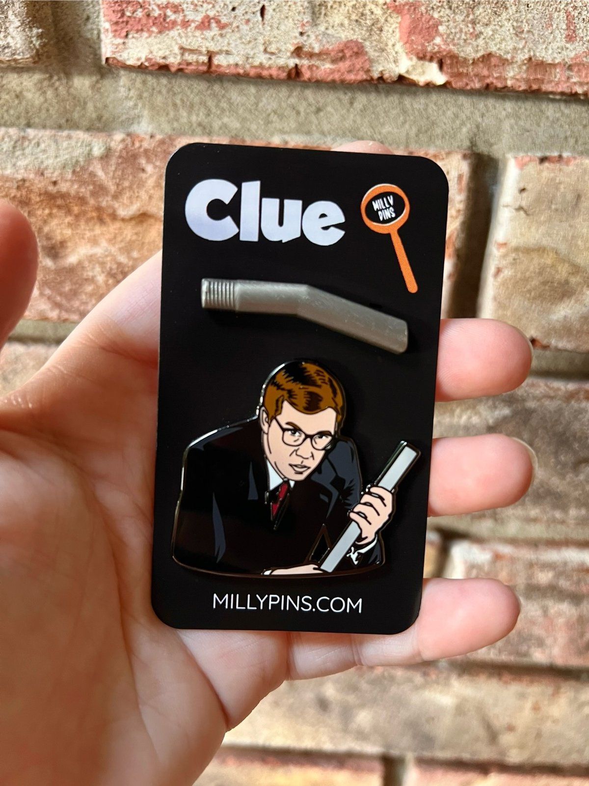 Cult Classic “Clue” Horror Movie Pin Set - Mr. Green & 3D Lead Pipe ...