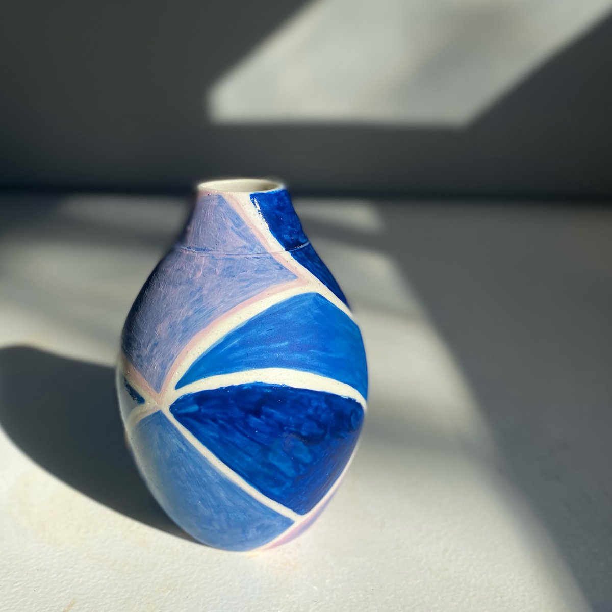 Blue/Lilac Pathways Vessel | Cobalt & Kin