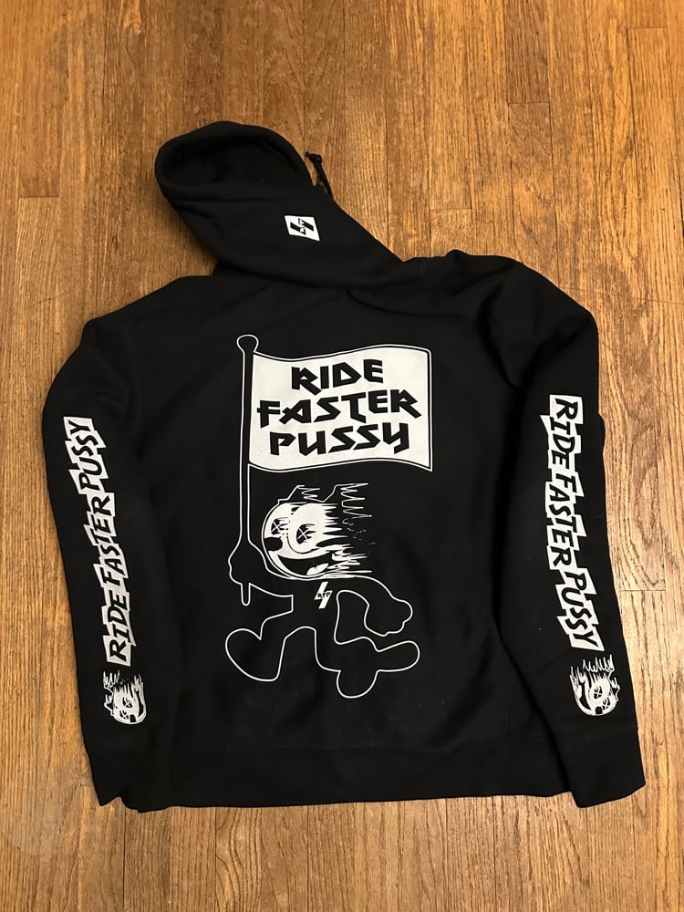 Felix Flag Legend 13.5oz Hoodie | RideFasterPussy