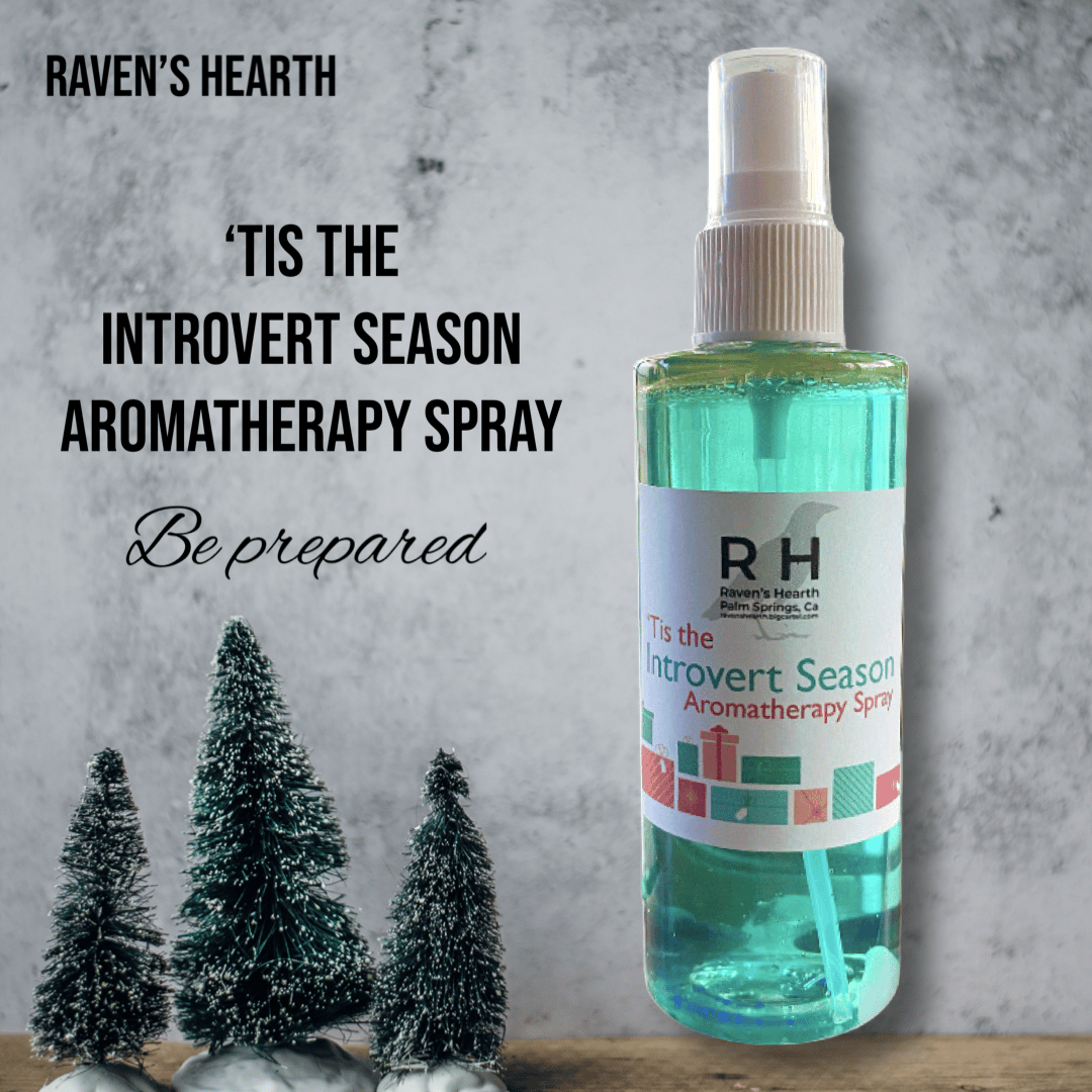 ‘Tis the INTROVERT SEASON Aromatherapy Spray | Raven's Hearth