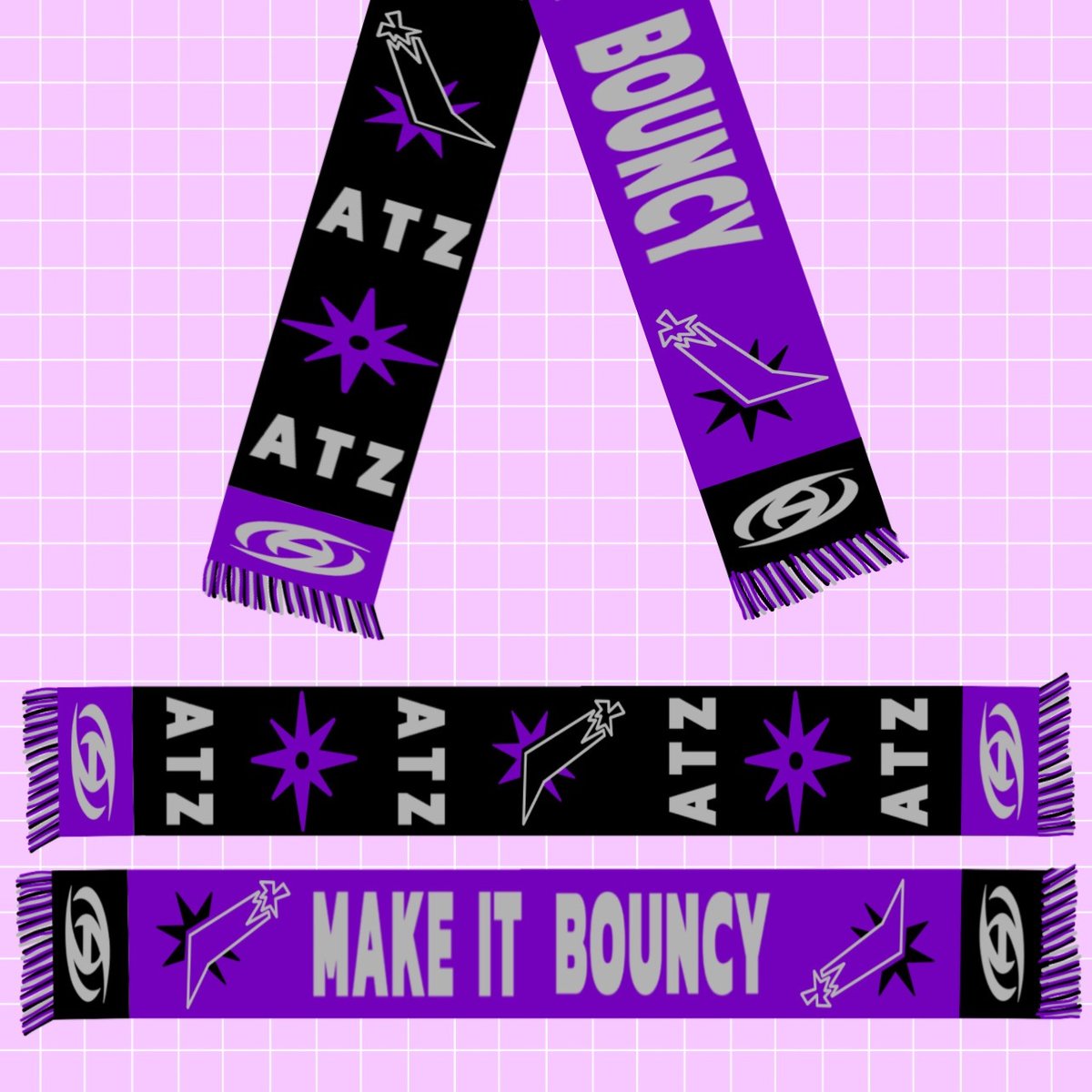 Ateez LIMITED ED. Scarf - INSTOCK | The PopPin Puffer