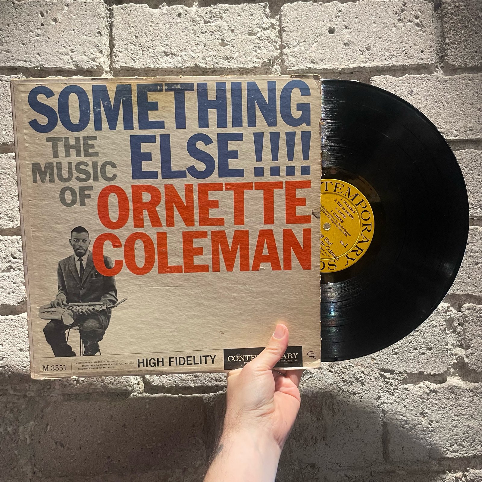 Ornette Coleman – Something Else!!!! - MONO FIRST PRESS LP | Record Safari