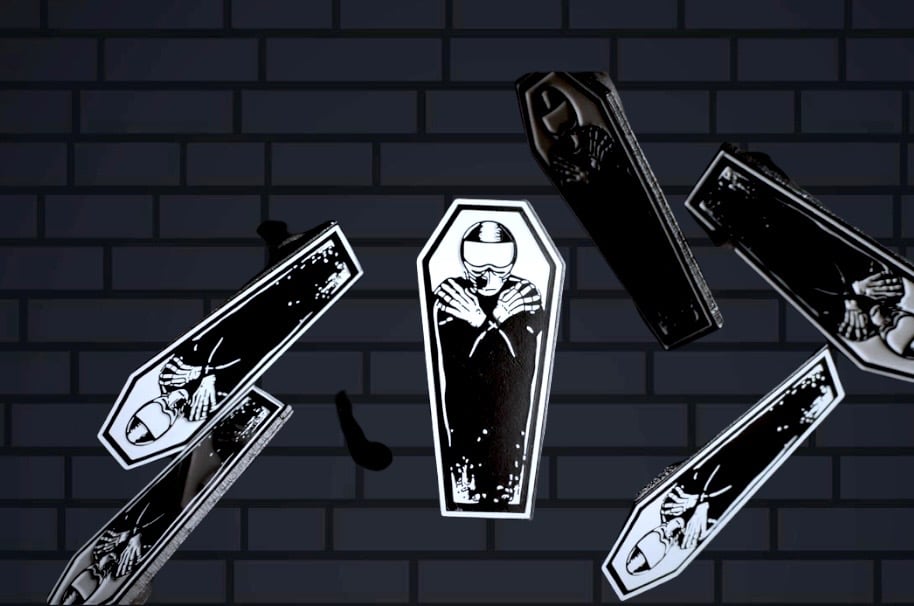 Coffin Pin / Lane Splitter
