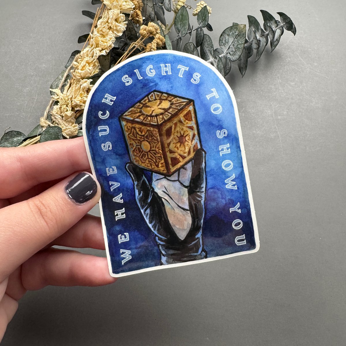 Hellraiser Vinyl Sticker | Willow & Roxas
