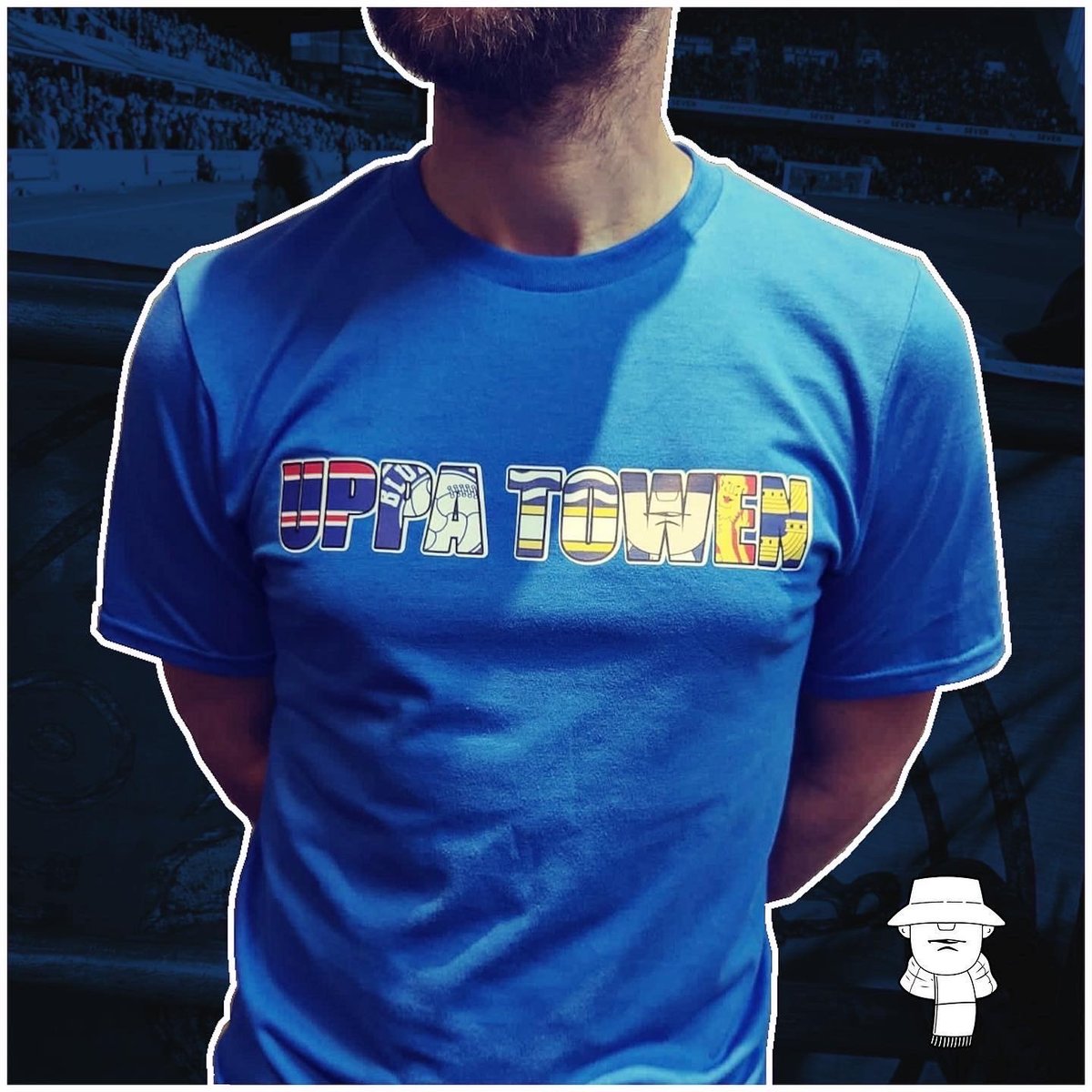 UPPA TOWEN TEE | Blue Action