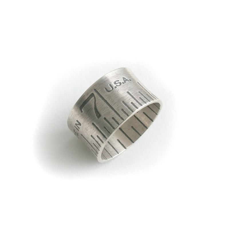 Narrow ruler ring | Connie Verrusio