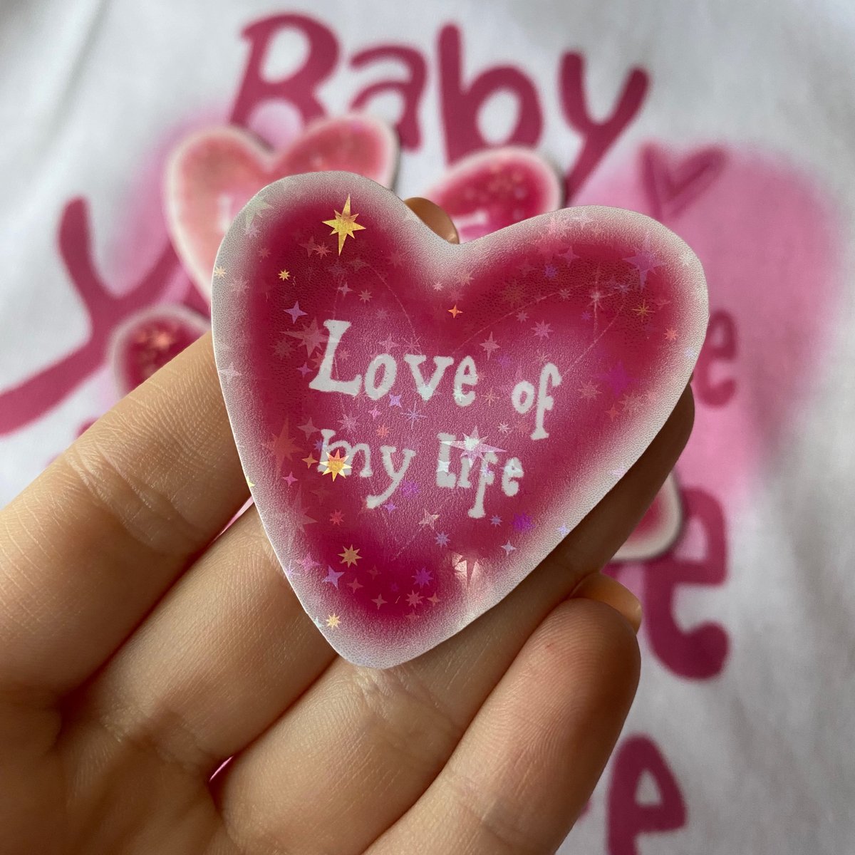 love of my life sticker | cati’s shop