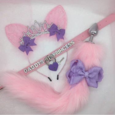 Pink Princess Petplay Set 🦊 Fox Petplay Set | Daddies Little Monsterz