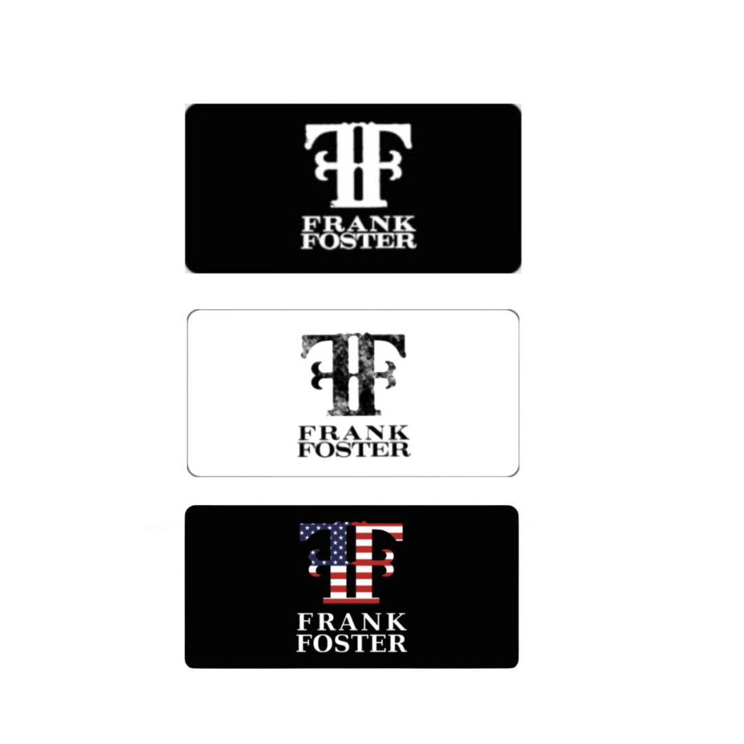 FF Logo License Plate | FrankFosterMusic
