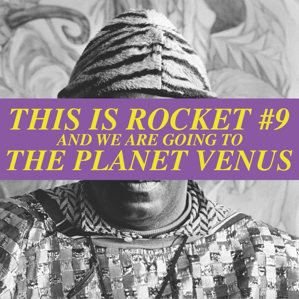 Rocket Number Nine bumper sticker | Ground Up Press: Artwork by Dan Grzeca