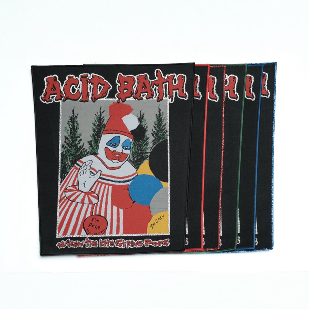 Acid Bath - When The Kite String Pops Woven Back Patch | Armed With ...
