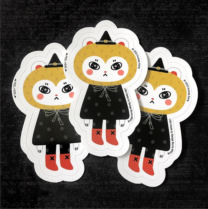 Black Magic Sticker / Andrea Kang