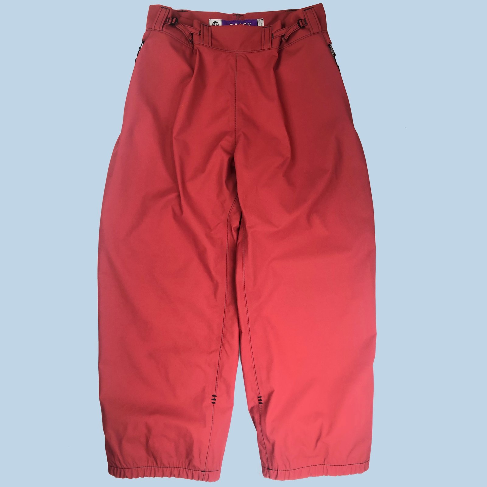 BRICK RED EXTRA BAGGY TECHNICAL LIZARD PANTS | Lizard Stuff