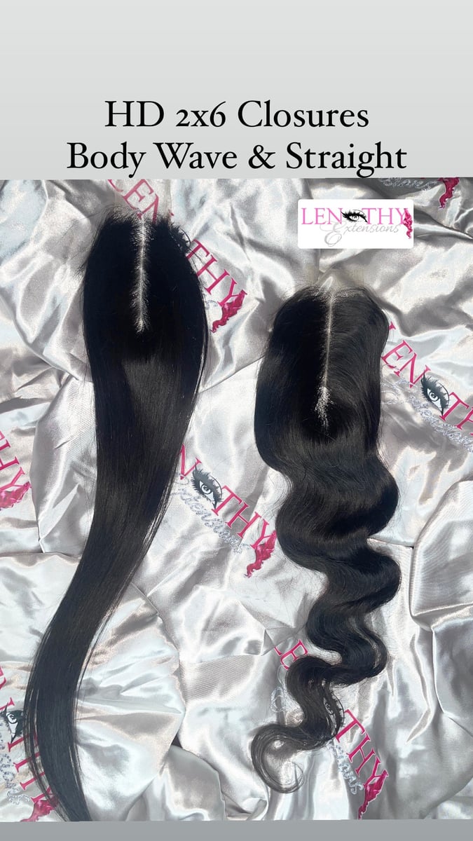 HD 2x6 Closures (Black & 613) | Lengthy Extensions