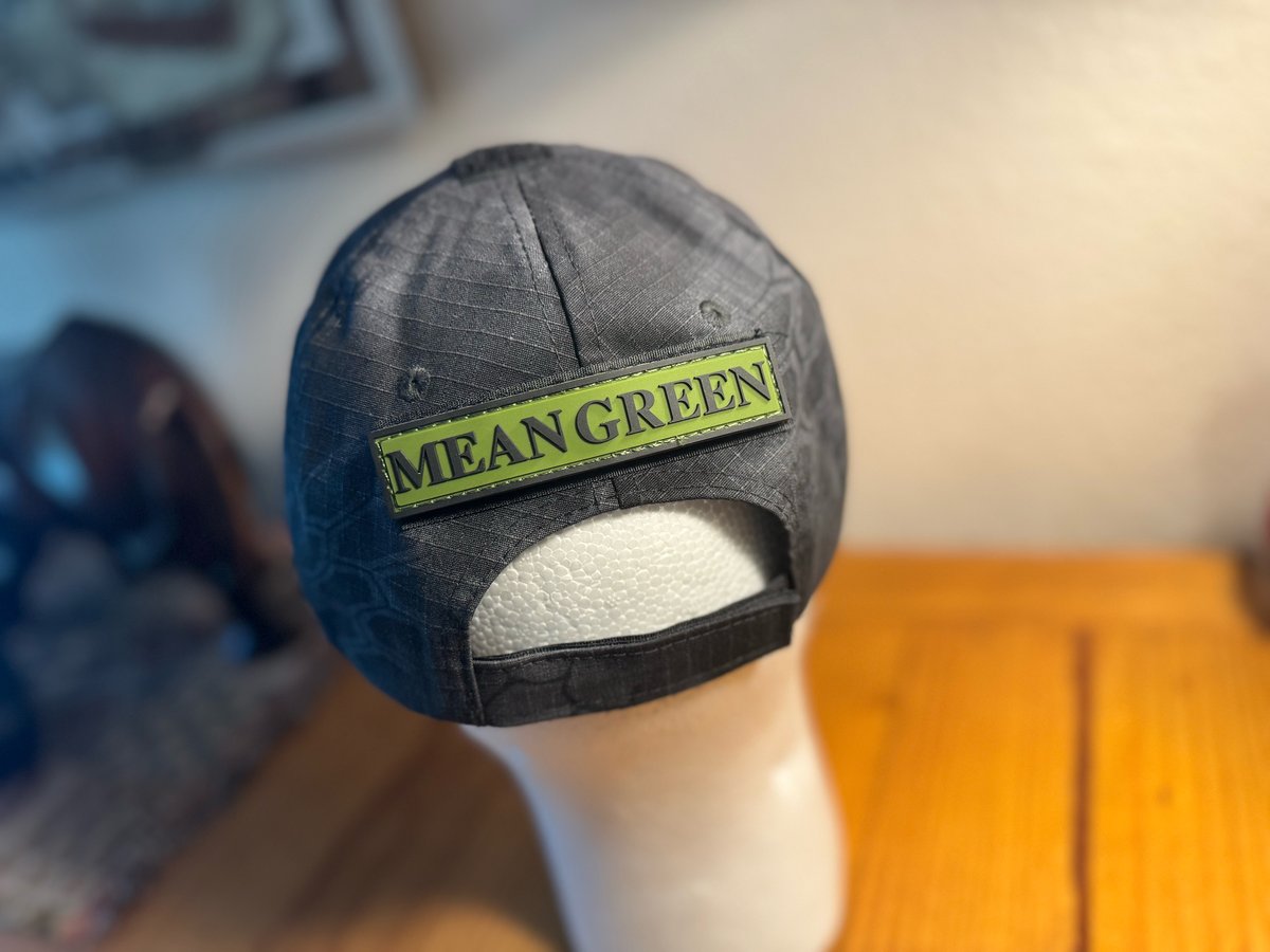 MEAN GREEN ~ VELCRO PATCH | OLD PATROL HQ / FIERCE 5%