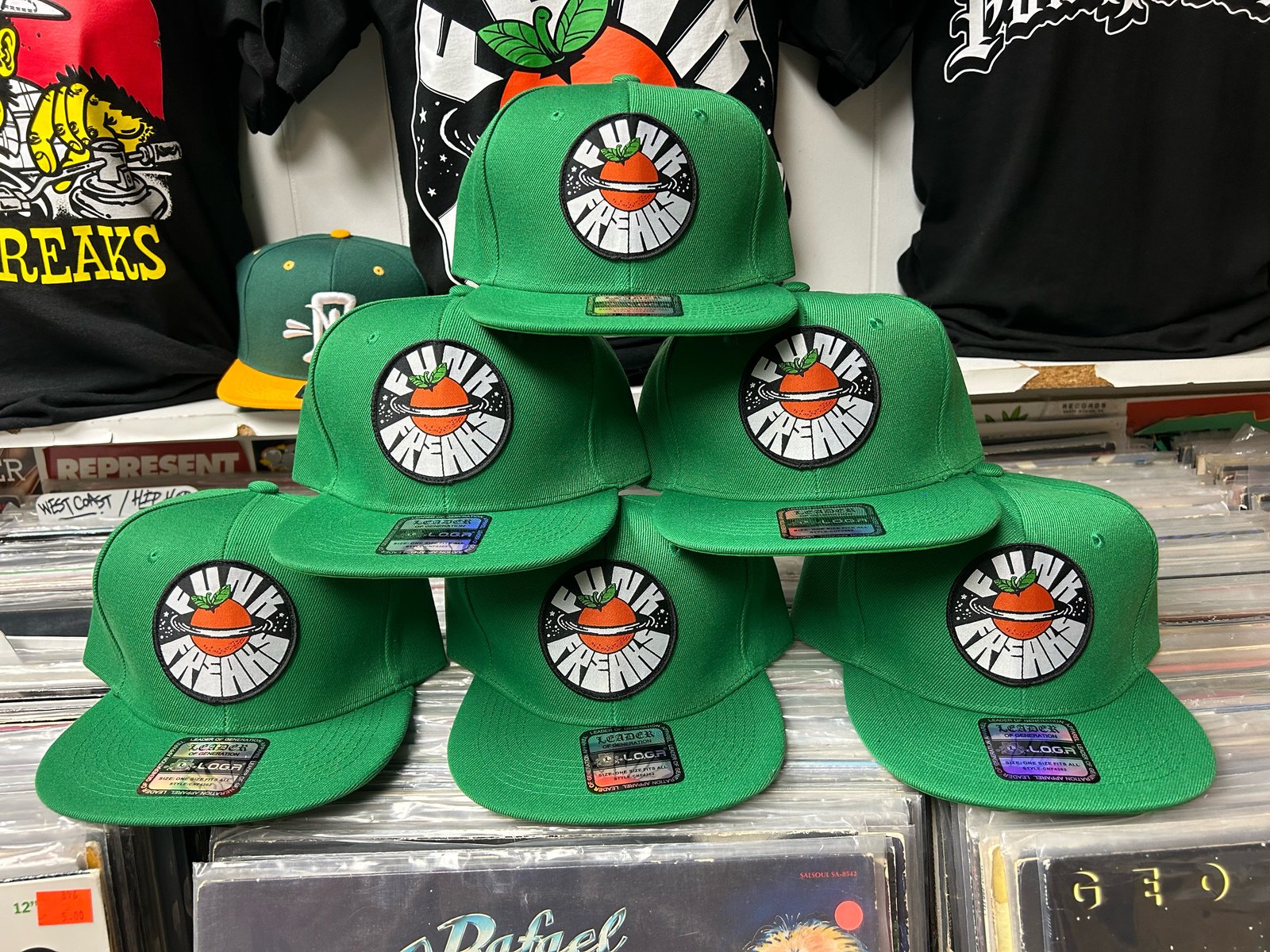 Funk planet green hat | FUNKFREAKS