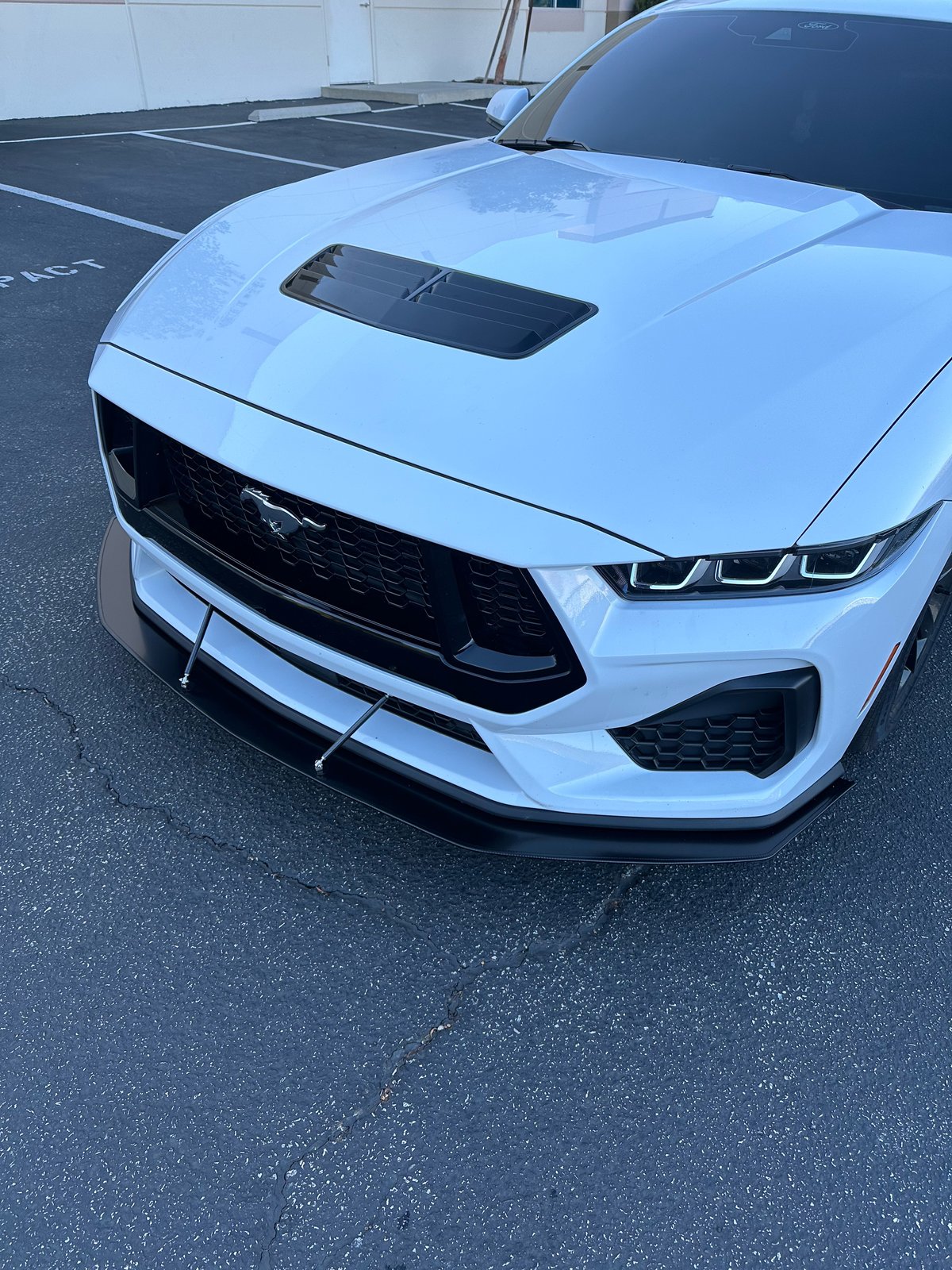 DownForceSolutions — 2024 Ford Mustang “V1” Front Splitter