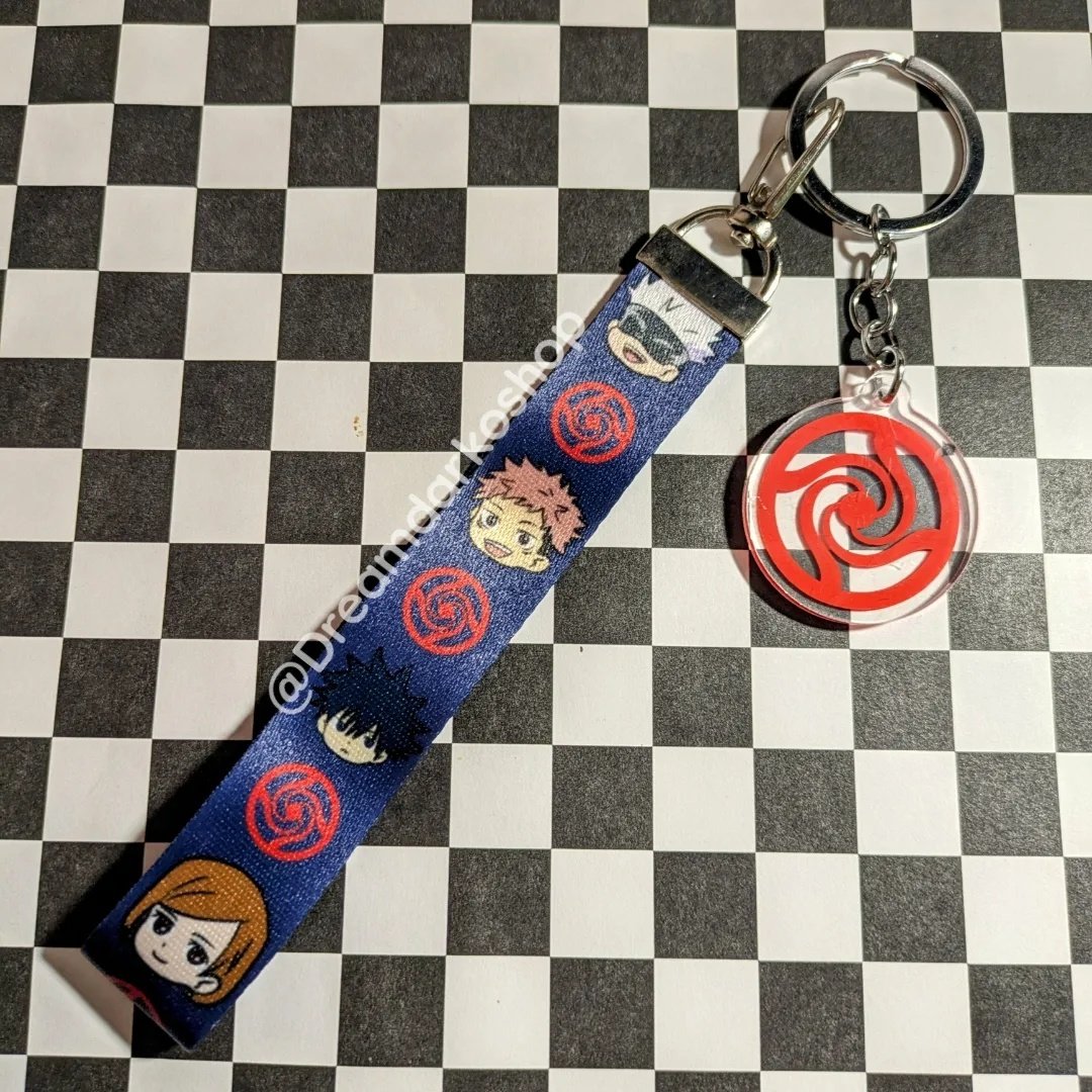 JJK Lanyard Keychains | DreamDarkoShop
