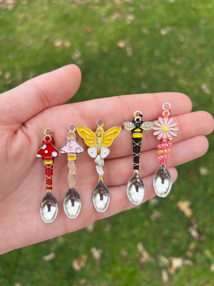 Metal Detailed Mini Spoons | MagicSoul Creations