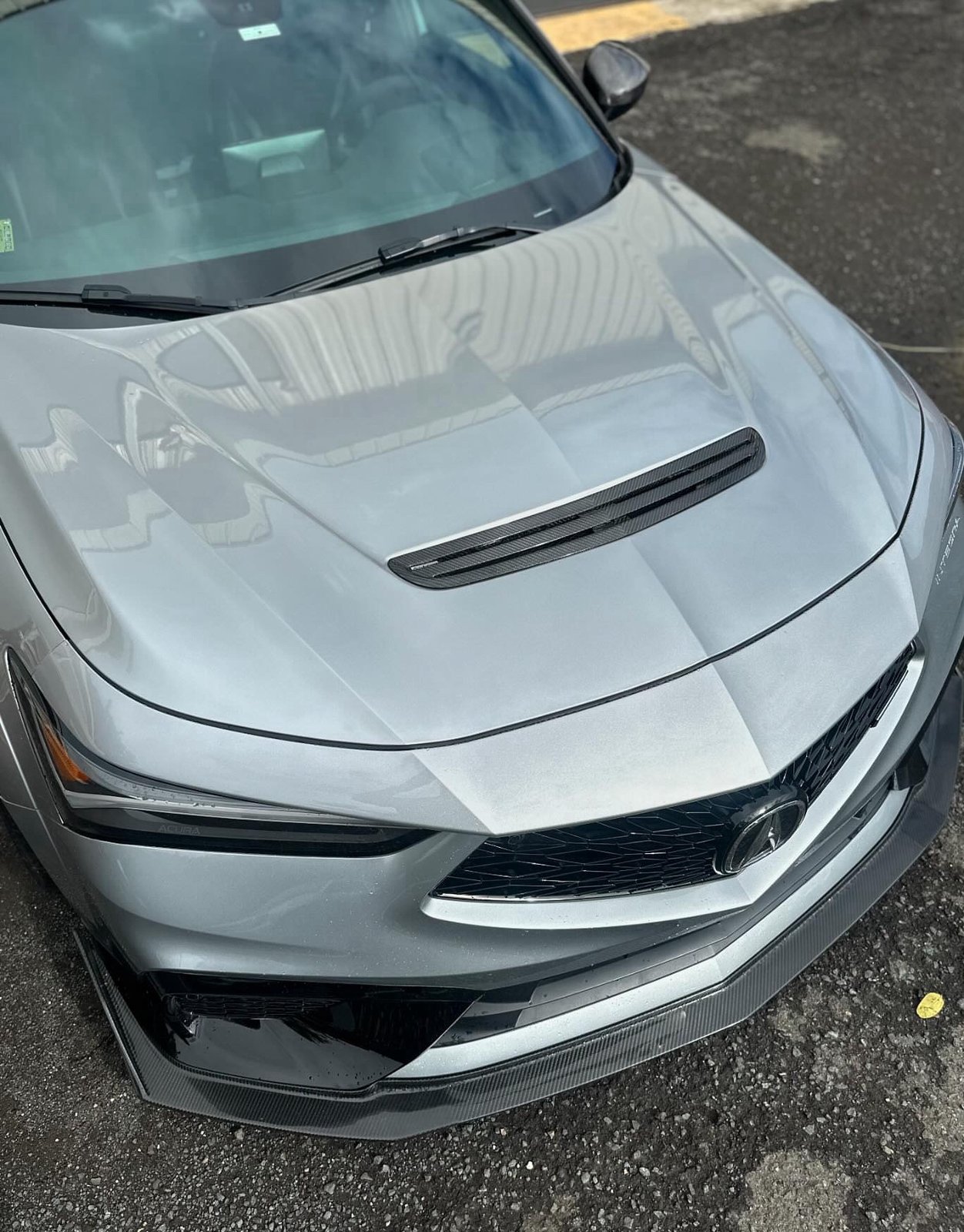 AEROCARBON- ACURA INTEGRA TYPE S (DE5) HOOD SCOOP | Aero Werk Sports