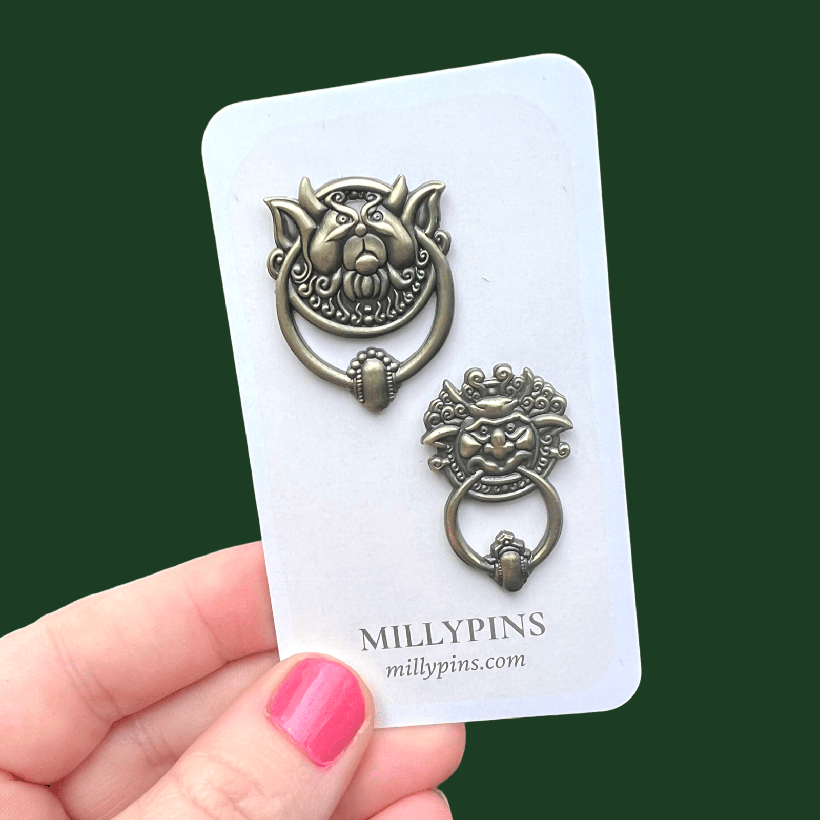 “Labyrinth” Door Knockers 3D Pins - David Bowie Jim Henson | Millypins
