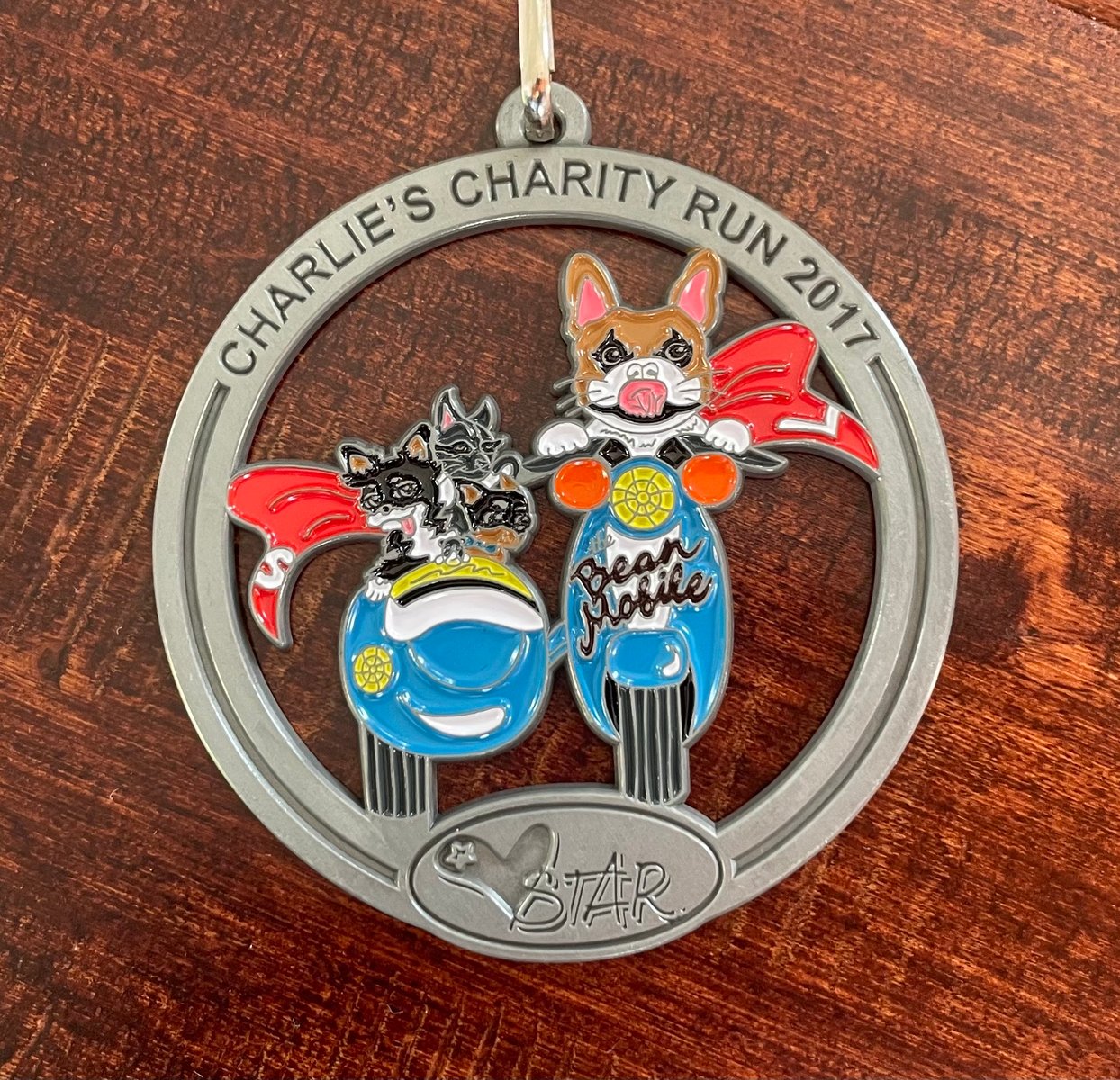 Charlie’s Charity Run Medal / My Name is Lentil