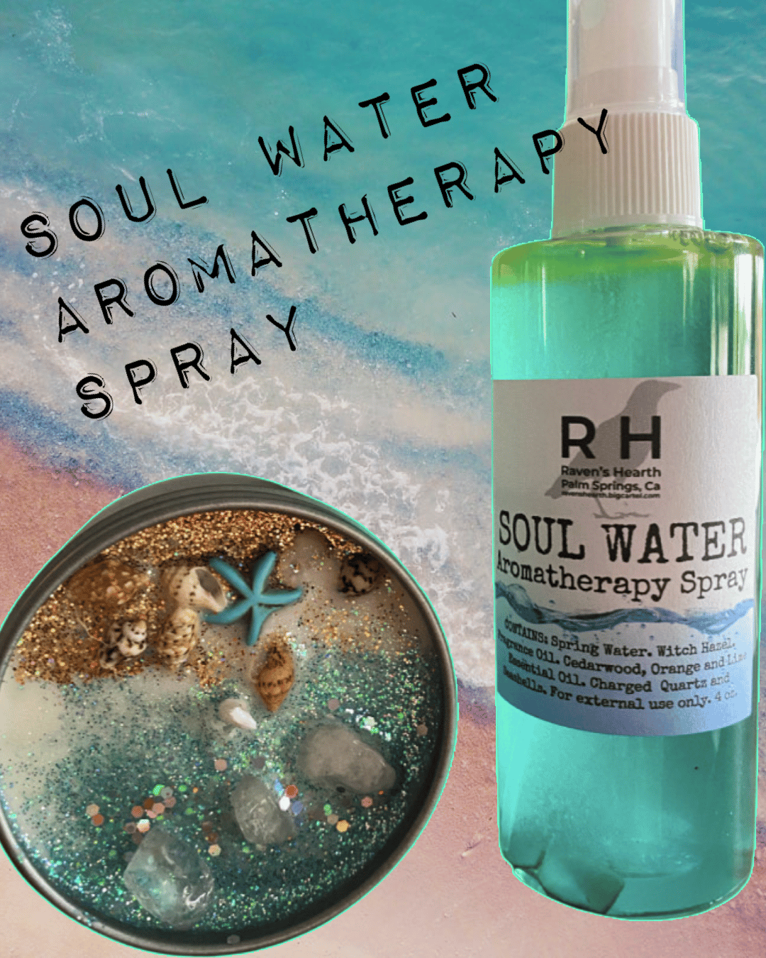 Soul Water Aromatherapy Spray — New for 2023 | Raven's Hearth
