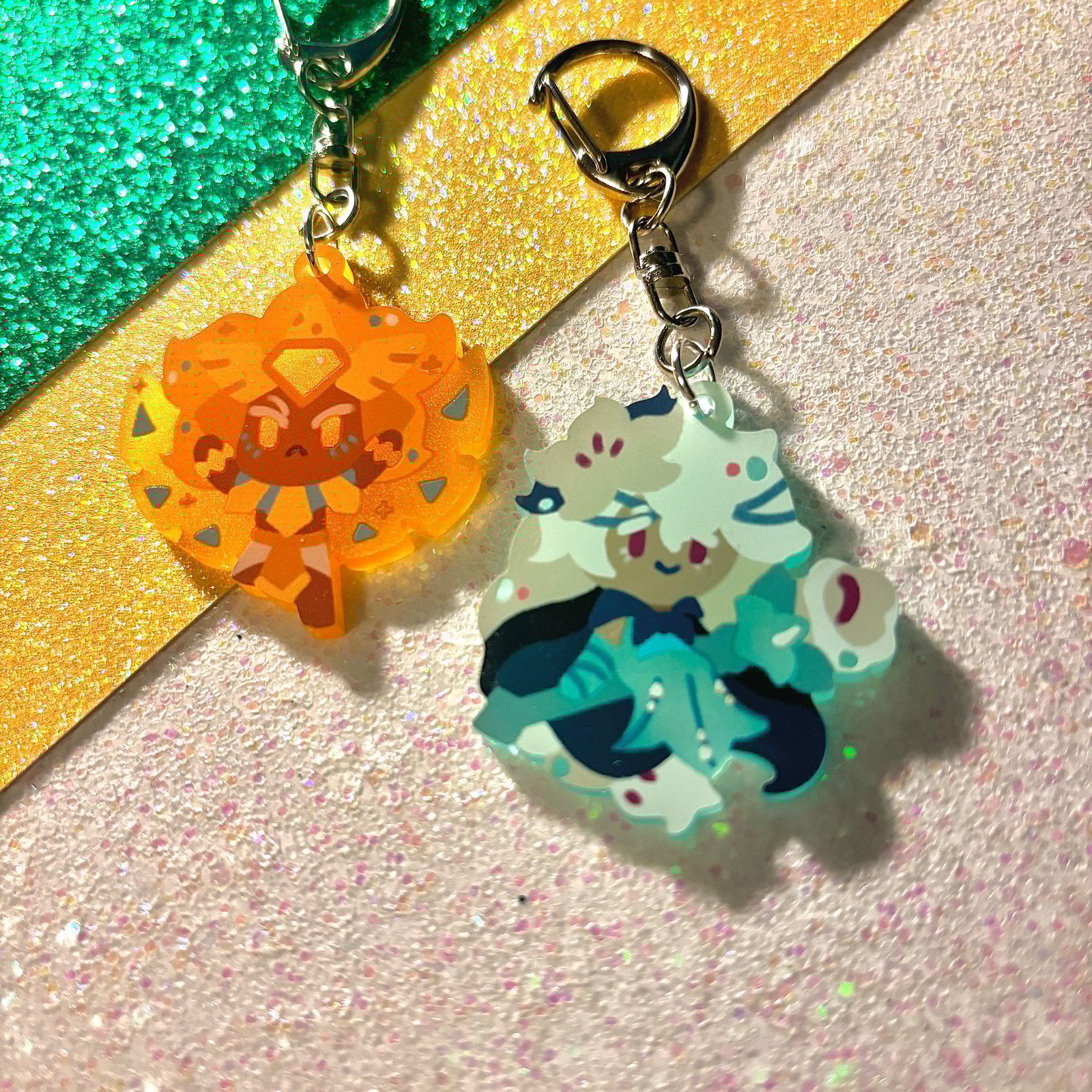 Candied Cookies CRK - Frosted Colored Acrylic Charms | ArtsyRaimuu
