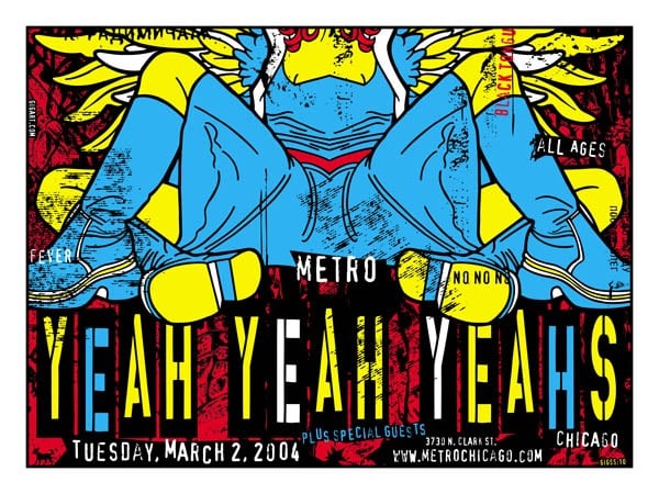 GIGART — Yeah Yeah Yeahs Poster 2004