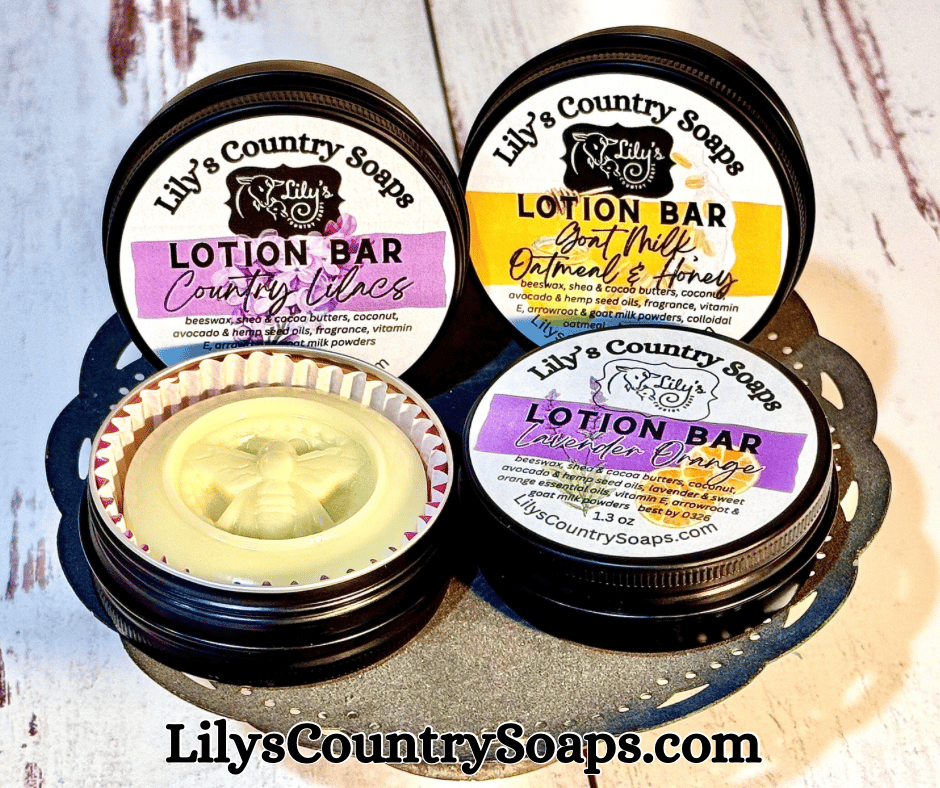 Solid Lotion Bar | Lily's Country Soaps
