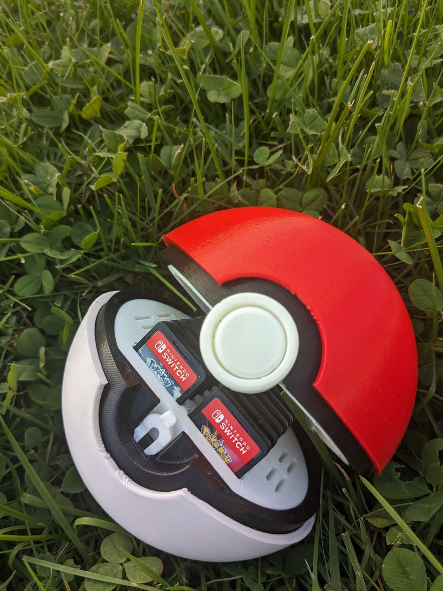 Pokeball Switch Game Case | PhantasMeow