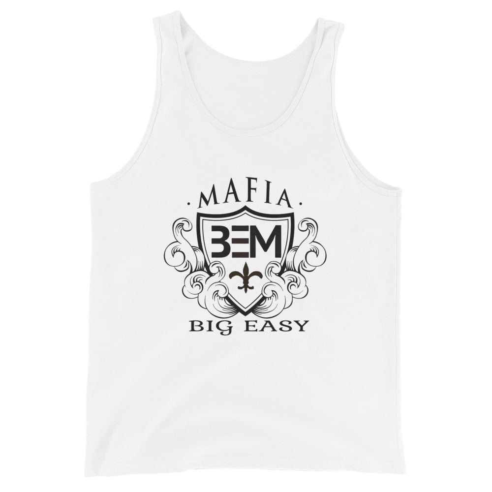 Big Easy Mafia Family Crest Unisex Tank Top | Mafia Swag