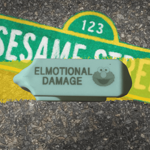 ELMO- ELMOTIONAL DAMAGE | Lye Country Customs