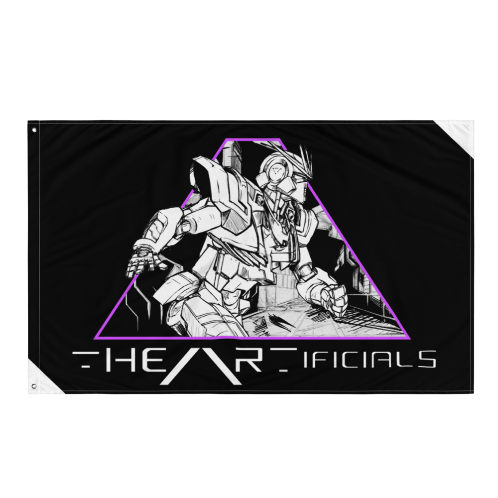Heart Concept Art Mech Flag | The Artificials