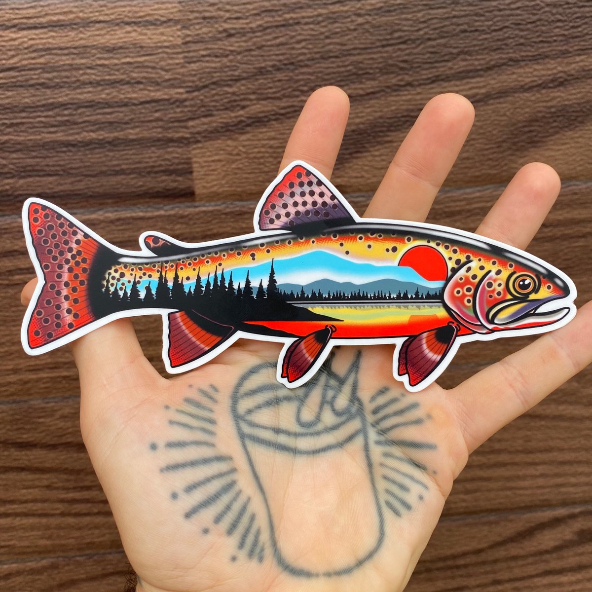 Jake’s Cutthroat Sticker | DrewLR