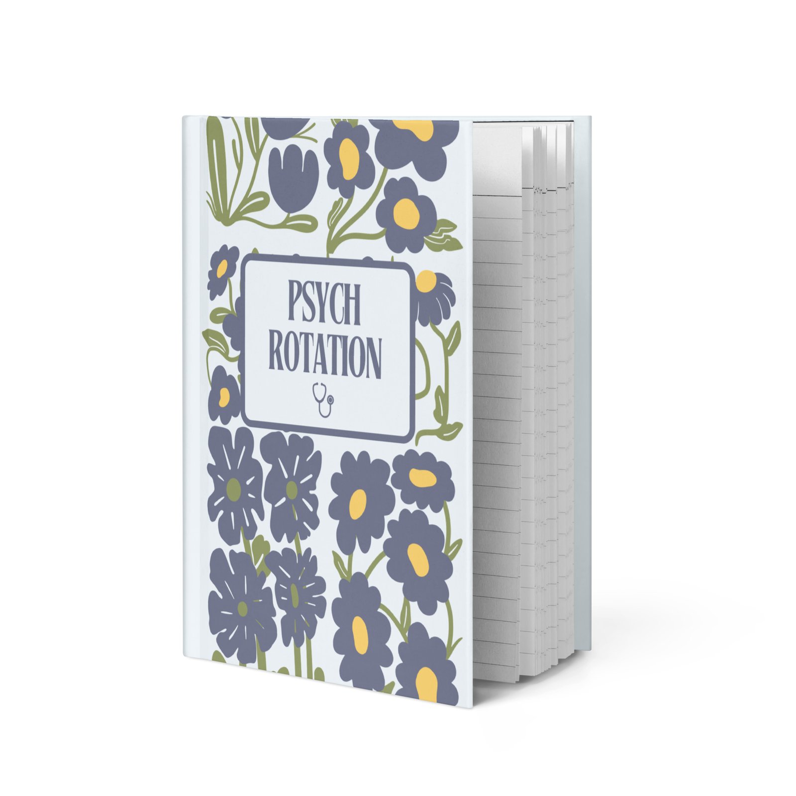 PSYCH NOTEBOOK - FLORAL | Confidently PA-C
